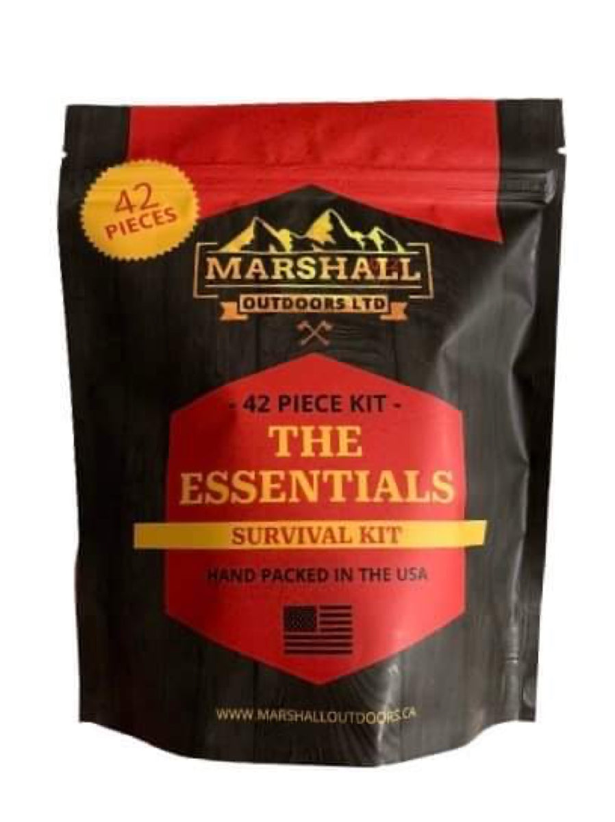 ESSENTIALS 42 PIECE SURVIVAL KIT – Marshall Outdoors